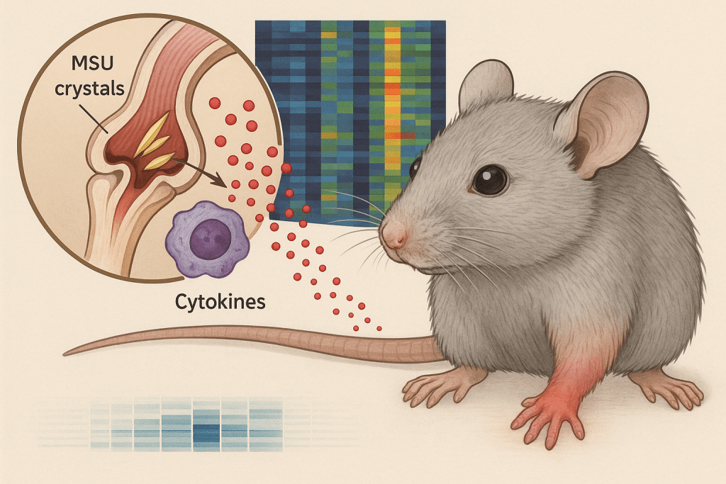 Transcriptomic Profiling of Monosodium Urate-induced Inflammation in a ...